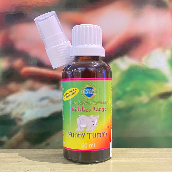 Pure Herbal Remedies Funny Tummy 50ml – Emagenes Health Shop