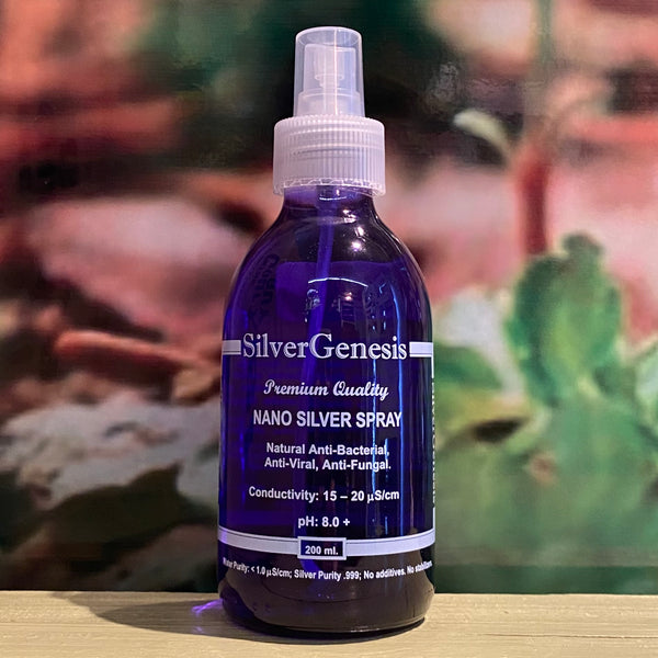SilverGenesis Nano silver spray 200ml – Emagenes Health Shop