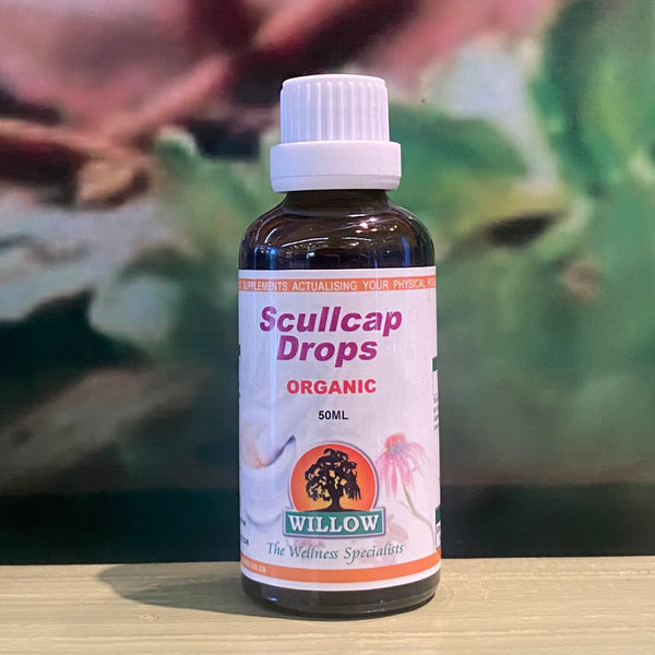 Willow Wellness Scullcap drops 50ml – Emagenes Health Shop