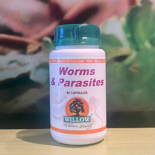 Willow Worms and Parasites 60 capsules – Emagenes Health Shop