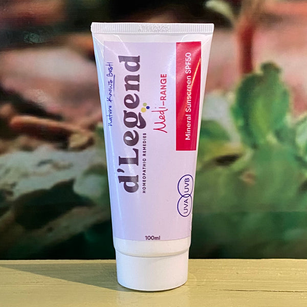 d'Legend Mineral Sunscreen SPF50 100ml – Emagenes Health Shop