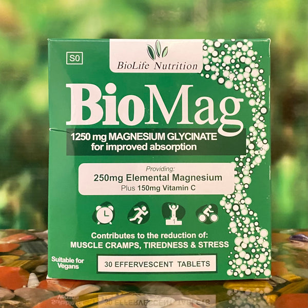 Bio Life Nutrition Bio-Mag 30 Effervescent Tablets – Emagenes Health Shop