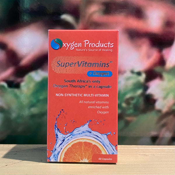 Oxygen Products Super Vitamins +Oxygen 60 capsules – Emagenes Health Shop